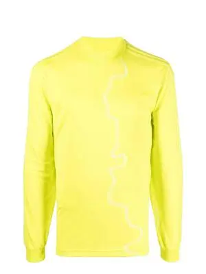 Adidas Abstract Pattern Printing Stripe Long Sleeves - Default Colorway