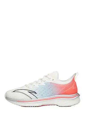ANTA Mach 1 Athletic Sneakers - White/red/blue