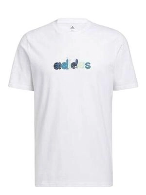 Adidas Logo Pattern T-shirt - Multi-color