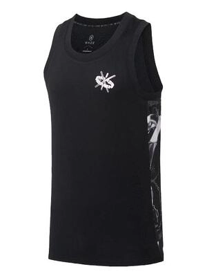 LI-NING X Glare Way Of Wade Graphic Basketball Jersey - Black