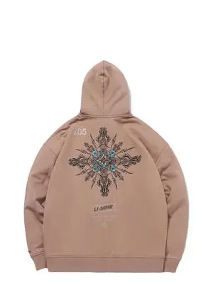 LI-NING X Dunhuang Museum Crossover Cf Series Hoodie - Khaki