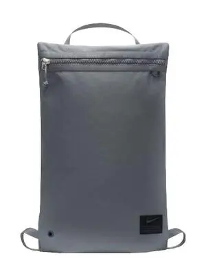 Nike Utility Fabric Zipper Backpack - Grey