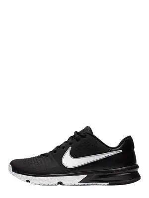 Nike Alpha Huarache Varsity 3 Turf Athletic Shoes - Black