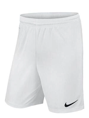 Nike Logo Print Athletic Shorts - White