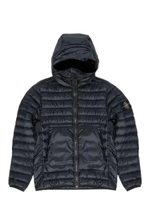 Stone Island Quilted Down Jacket - Navy