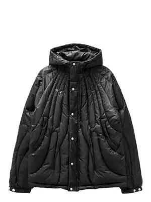 THUG CLUB Cave Down Jacket - Black