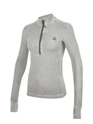 Nike Steeple Rock Half Zipper Long Sleeve - Grey