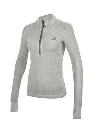 Nike Steeple Rock Half Zipper Long Sleeve - Grey