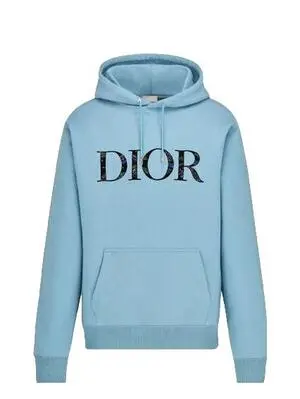Dior X Peter Doig Crossover Hoodie - Light Blue