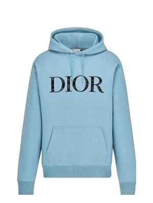 Dior X Peter Doig Crossover Hoodie - Light Blue