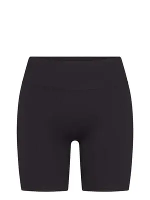 Nike X Skims Matte High-waisted Biker Shorts - Obsidian