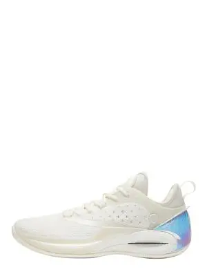 PEAK Aw2 Andrew Wiggins Lace-up Athletic Sneakers - Beige