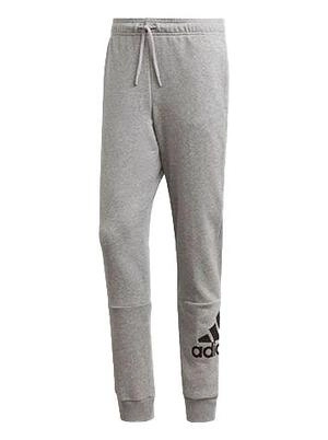 Adidas Logo Printing Bundle Feet Sports Pants Version - Gray