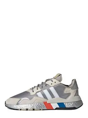 Adidas Nite Jogger Metallic Sneakers - Silver