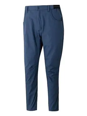 Adidas Felsblock Pants Solid Color Casual Breathable Long Pants Blue - Navy