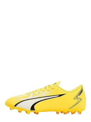 PUMA Ultra Play Mg Football Boots - Yellow/white/black