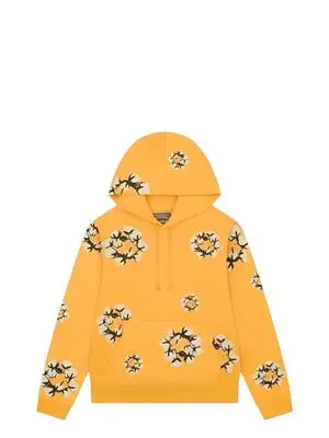 DENIM TEARS X Cpfm Cactus Wreath Hoodie - Yellow