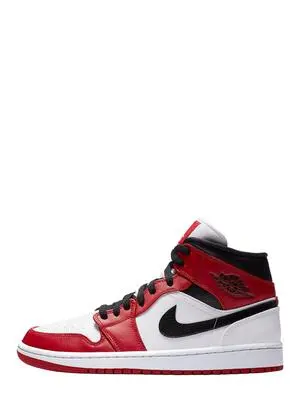 JORDAN Nike 1 Mid "chicago - White/gym Red/black