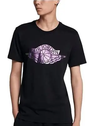 JORDAN Sportswear Wings Brand 3 T-shirt - Black