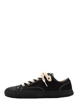 Mihara Yasuhiro Past Sole" Canvas Low-top Sneakers - Black