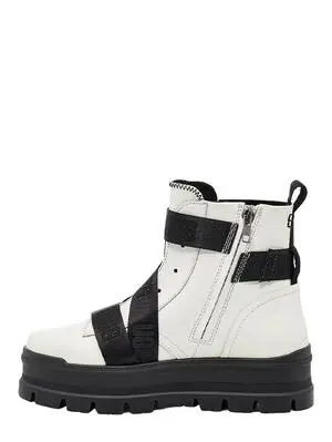 UGG Sid Zip Up Boots - White