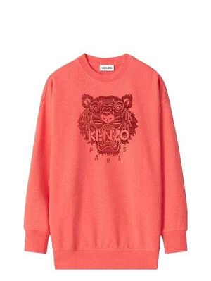 Kenzo Logo Pullover Hoodie - Red