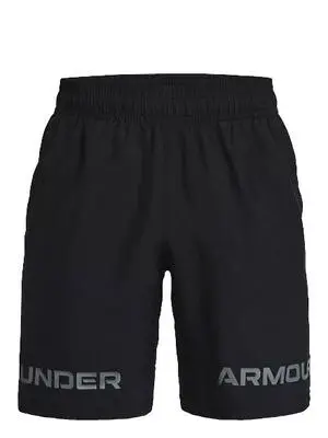 Under Armour Woven Graphic Wordmark Shorts - Black