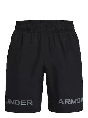 Under Armour Woven Graphic Wordmark Shorts - Black