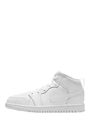 JORDAN 1 Mid "triple " Sneakers - White