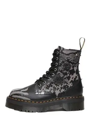 DR. MARTENS Dr. Martens Jadon Boot Animal Clash Leather Platform