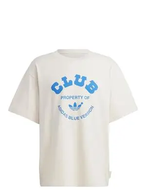 Adidas Originals Version Club Tee 'beige - Blue