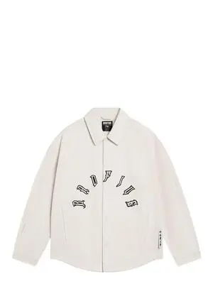 LI-NING Badfive Graphic Jacket 'beige - Beige/black
