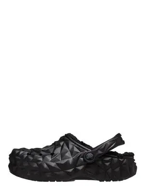 CROCS Classic Clog Lined Geometric - Black