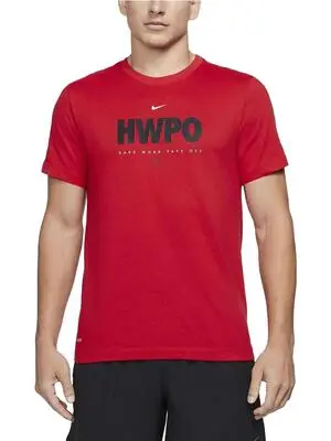 Nike Dri-fit 'hwpo' Training T-shirt - Red