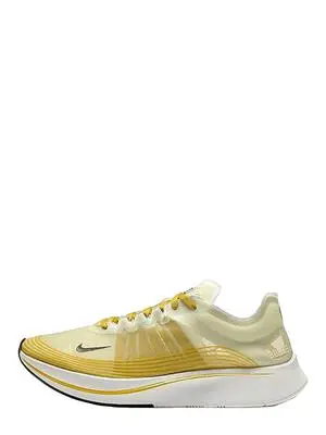 Nike Zoom Fly Sp Low Top Athletic Sneakers - Yellow/white