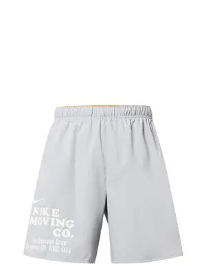 Nike Dri-fit Challenger 18cm Unlined Versatile Shorts - Grey/multi-color