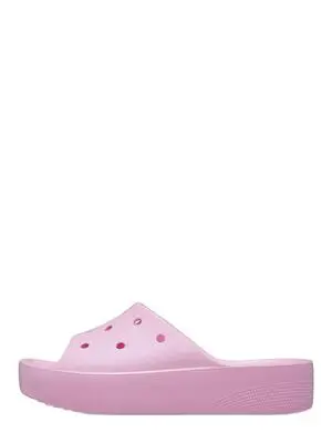 CROCS Classic Platform Slides - Pink