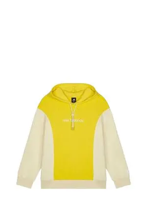 NEW BALANCE Athletics Fleece Hoodie - Yellow/beige