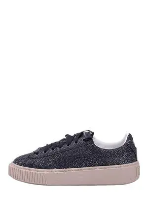PUMA Platform Lux Sneakers - Black/brown