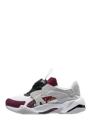PUMA Les Benjamins X Thunder Disc Sneakers - White/red
