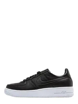 Nike Force 1 Ultraforce Leather Sneakers - Black/black-white