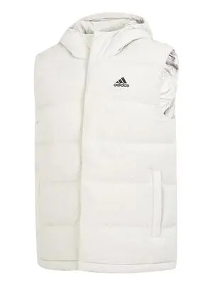 Adidas Helionic Hooded Down Vest - White