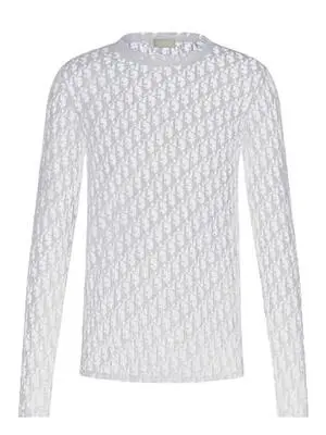 Dior Ss21 Cotton Painting Print For - White