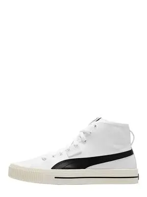PUMA Ever Mid High Top Sneakers - White/black