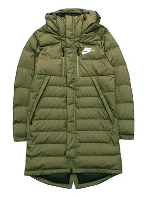 Nike Long Down Fill Parka - Green