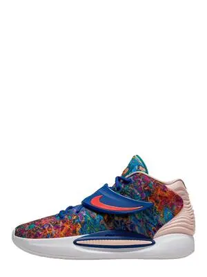 Nike Kd 14 "psychedelic" Low Top Sneakers - Blue
