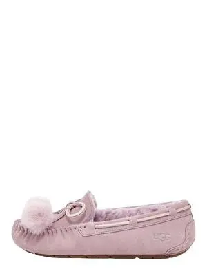 UGG Dakota Bow Pom Loafer - Pinkpurple