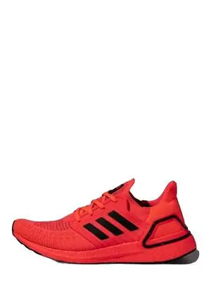 Adidas Adidas Ultra Boost 20 Low Top Athletic Sneakers Red/black