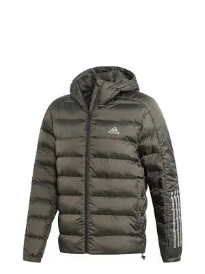 Adidas Puffer Jacket With Logo Detailing - Multi-color
