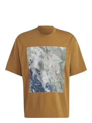 Adidas Graphic T-shirt 'tan - Tan/multi-color